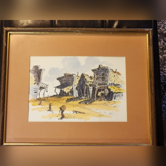 Art | William Zivic Original Western Painting Broken Down Barbwire ...